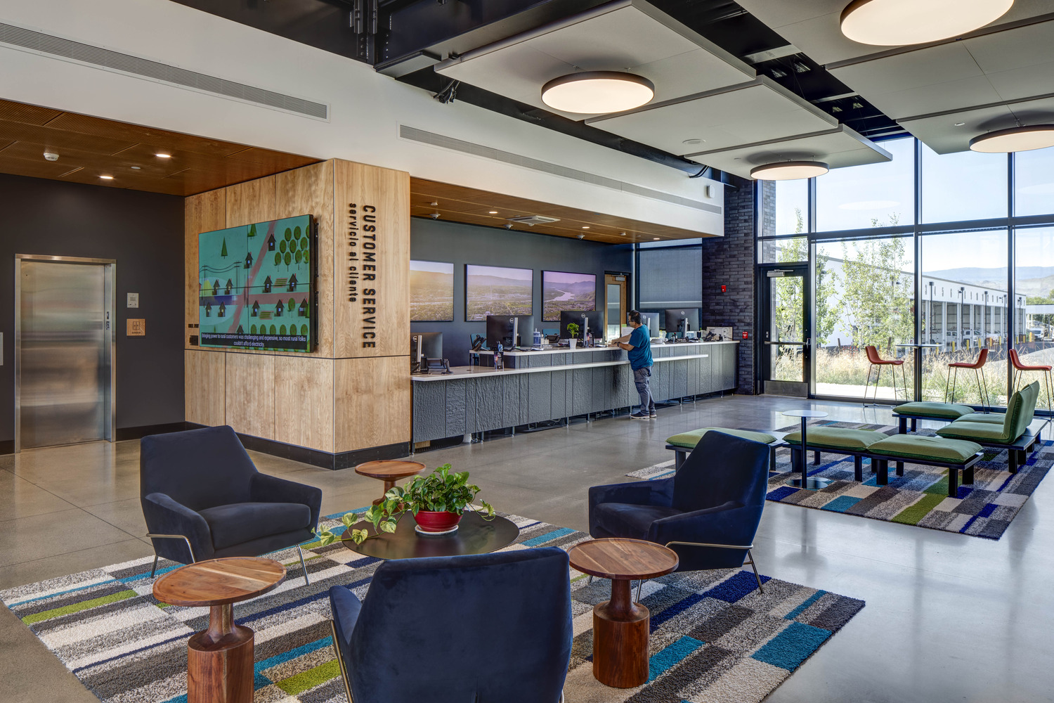 Chelan County Public Utility District Service Center — Absher