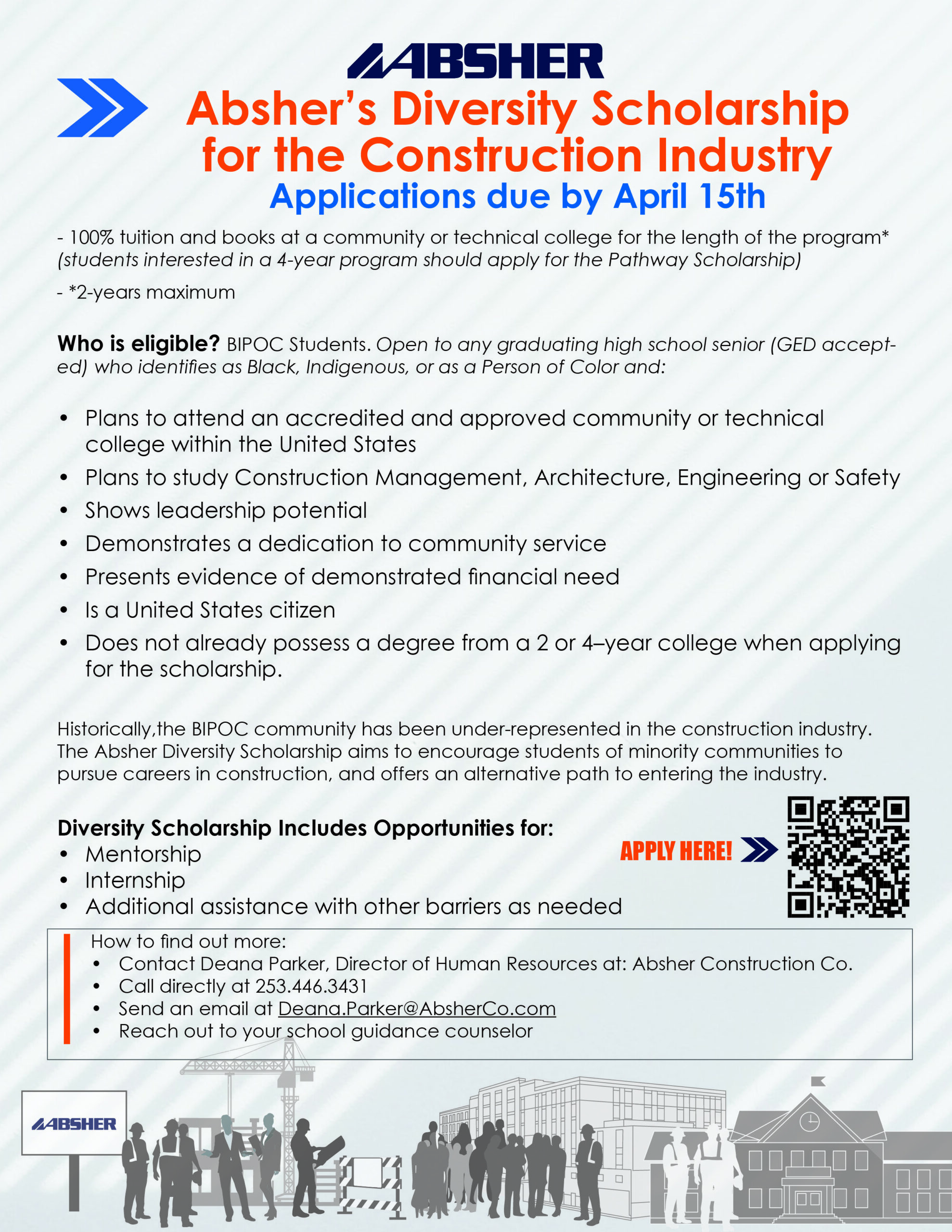 Absher Scholarship Application! — Absher